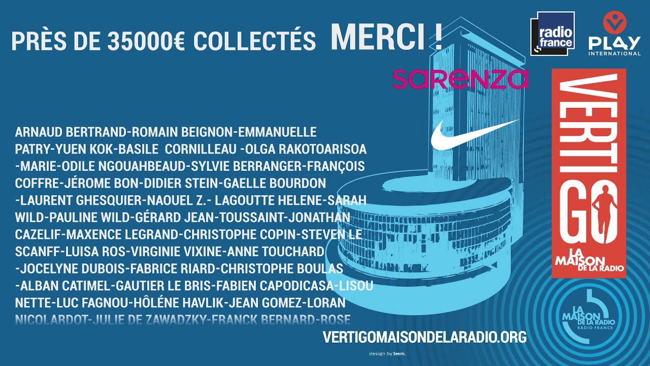 Vertigo Maison de la Radio, MERCI ! - YouTube