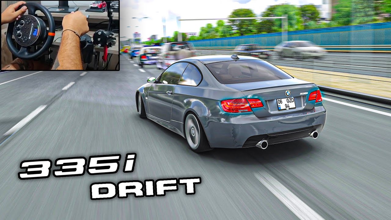 Insane BMW 335i drifting through traffic - assetto corsa - Gameplay ...