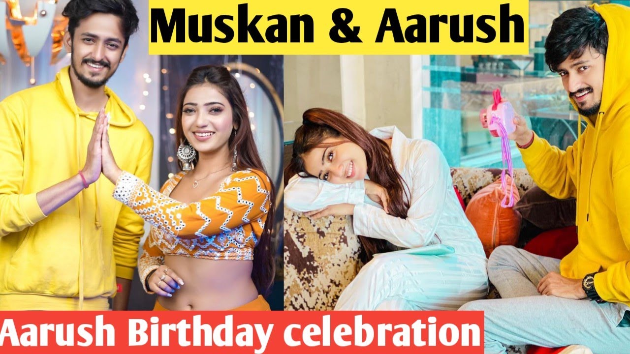 Tik Tok Star⭐ Muskan Sharma Brother Aarush Sharma Birthday party celebration | Muskan Sharma ...