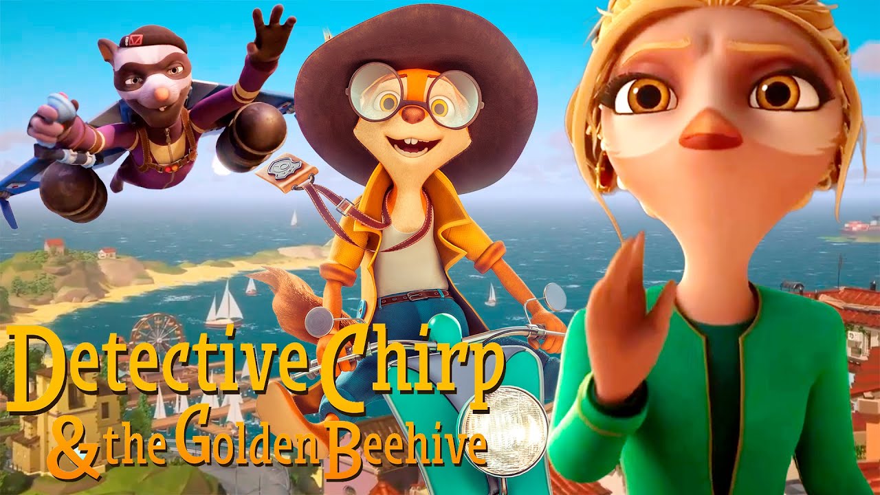 PREMIERE ⭐ FULL MOVIE - Detective Chirp & the Golden Beehive ⭐ Cartoon ...