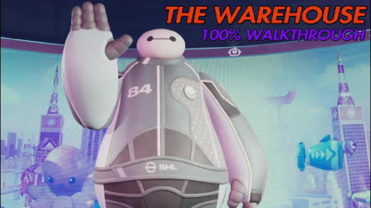 Disney SpeedStorm 100% Walkthrough | Microbot Mayhem | The Warehouse ...