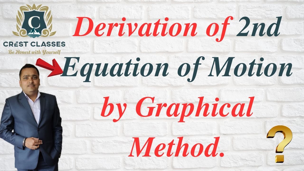 Derivation of 2nd Equation of Motion by Graphical Method || Motion in a ...