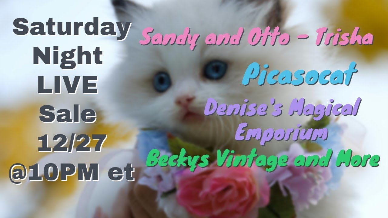 Curated Live Sale Incredible Deals on Unique Vintage Finds! | Dec 27 ...