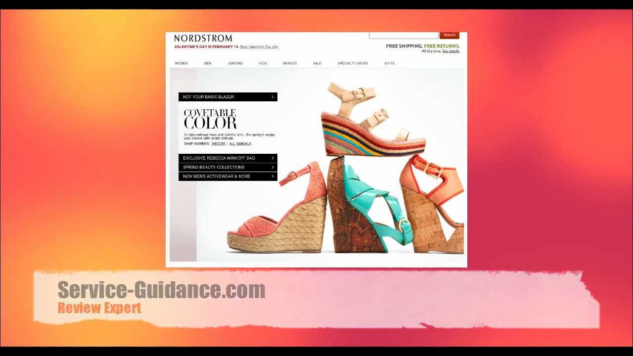 Learn how to use www.Nordstrom.com website in simple steps. - YouTube