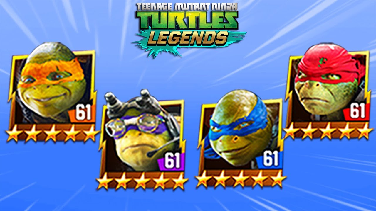 TMNT Legends All Movie Turtles - YouTube