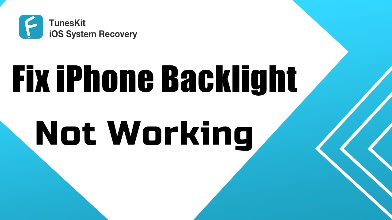 How to Fix iPhone Backlight Not Working - YouTube