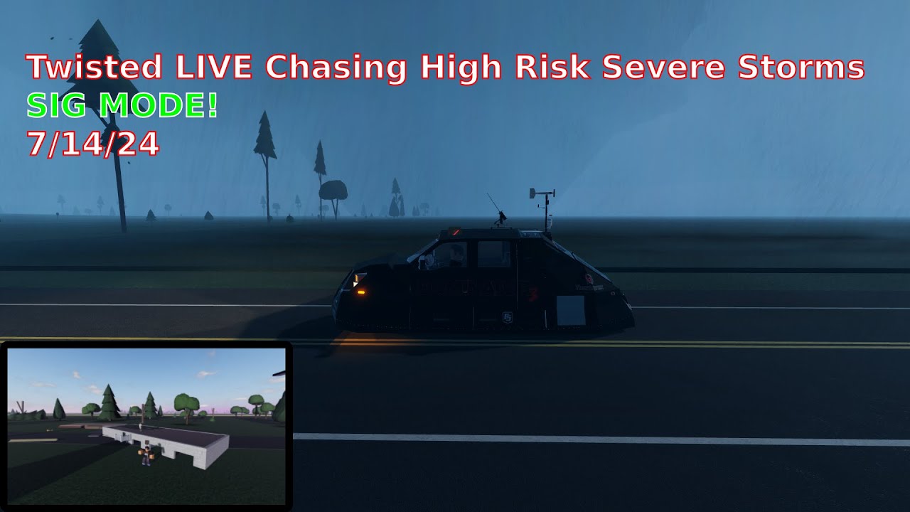 Twisted LIVE Chasing High Risk Severe Weather SIG MODE | 7/14/24 - YouTube