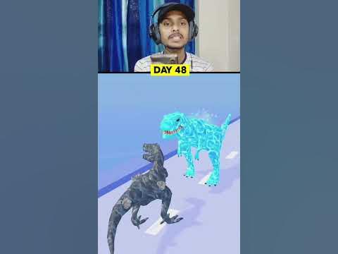 Dino evolution game | DAY 48 - YouTube