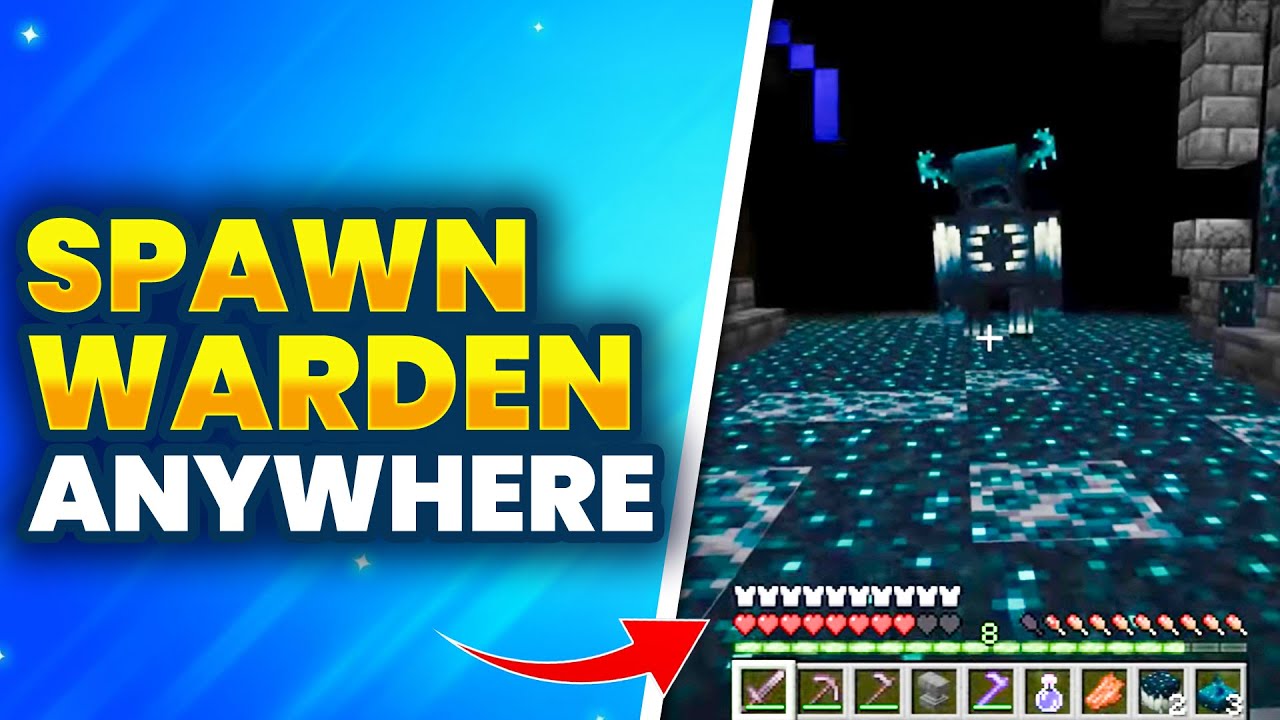 How to Spawn the Warden Above Ground in Minecraft (Java + Bedrock ...