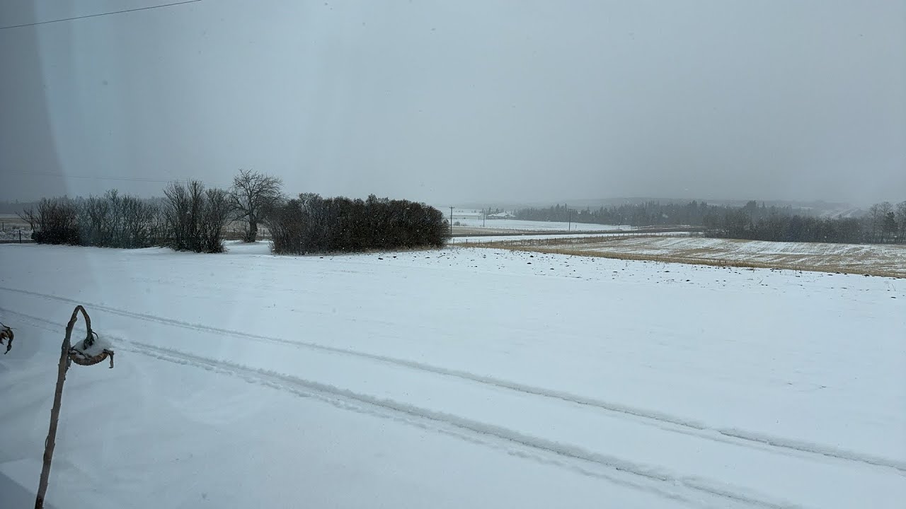 Big Blizzard. Winter again - YouTube