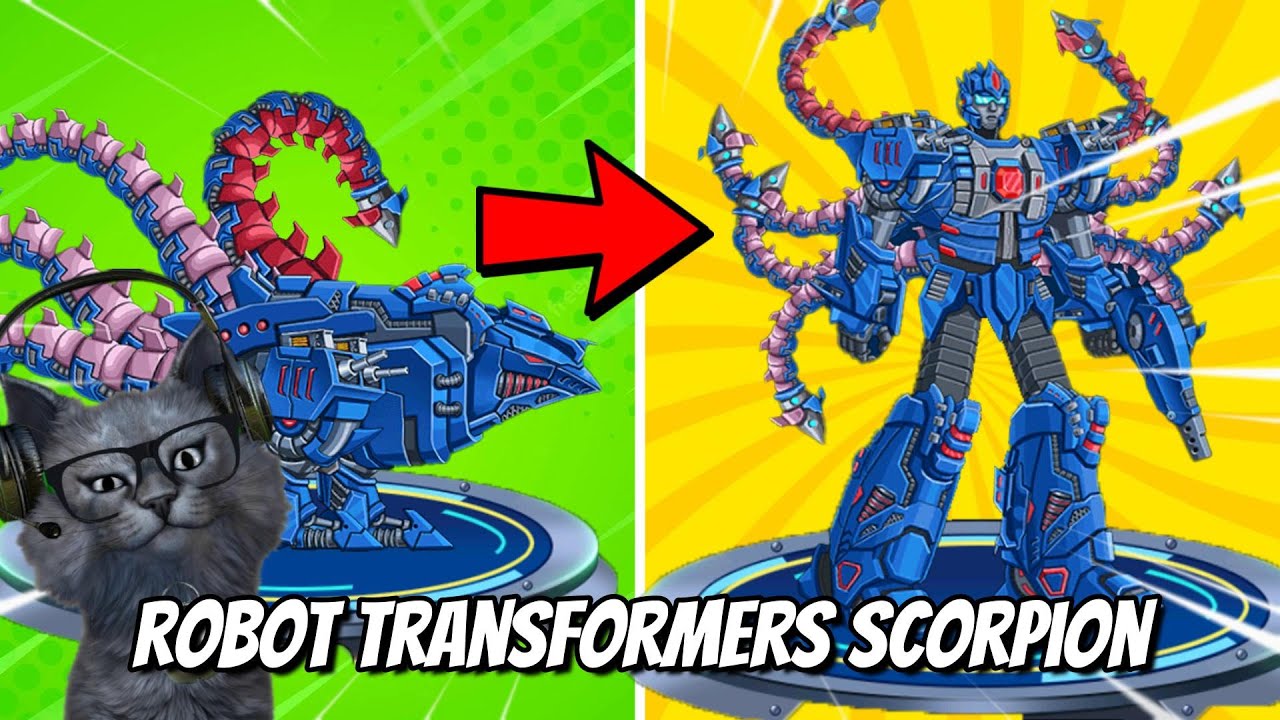 ROBOT TRANSFORMERS KALAJENGKING YANG SANGAT KUAT - Dragon Craft 4 Mecha ...