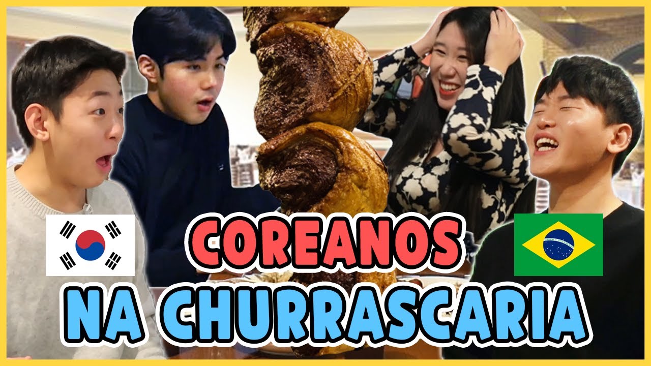 COREANOS ADIVINHAM CHURRASCO | TOP 3 COREANÍSSIMO - YouTube