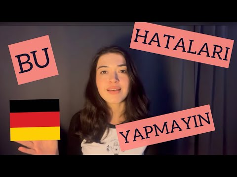 ALMANCA ÖĞRENİRKEN YAPTIĞIM 5 HATA!