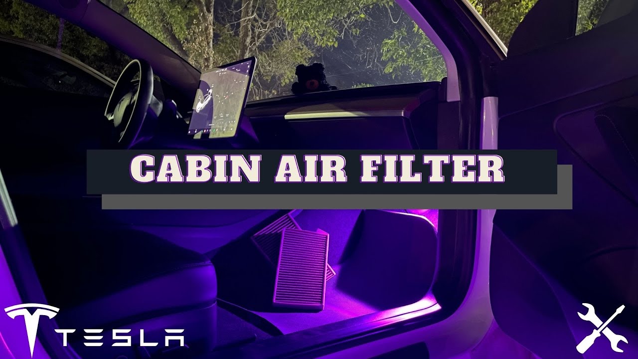 Model 3/Y Cabin Air Filter Replacement 101 (How to Install???) - YouTube