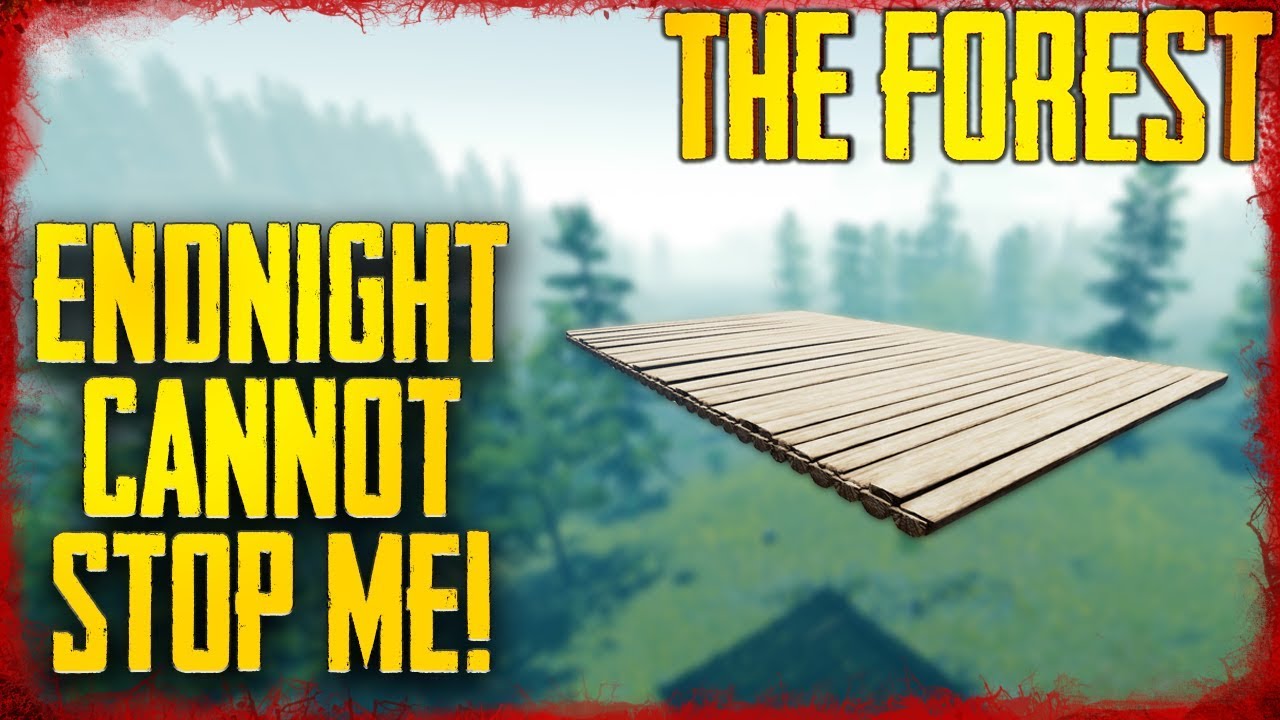 HOW TO BUILD A FLOATING SKY PLATFORM | The Forest - YouTube