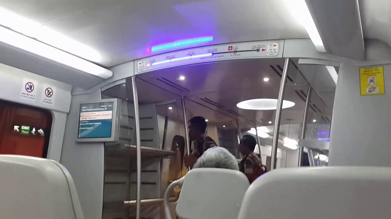 Airport Express Metro . Delhi,India. - YouTube