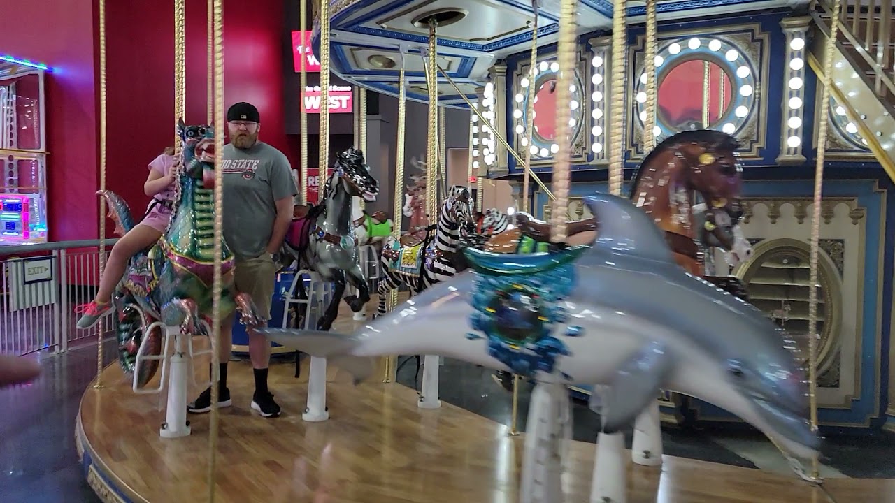 double decker carousel scene 75 Dayton ohio - YouTube