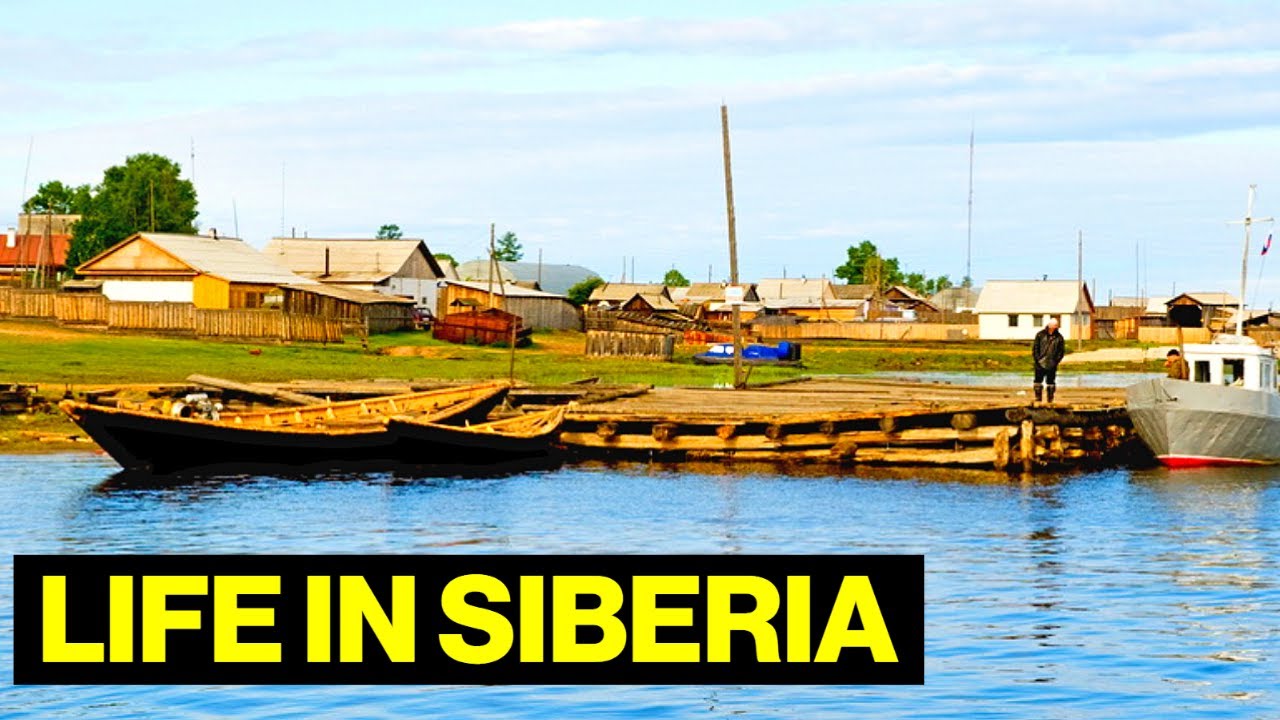 Life In a REMOTE Fishing Village On Lake Baikal - YouTube