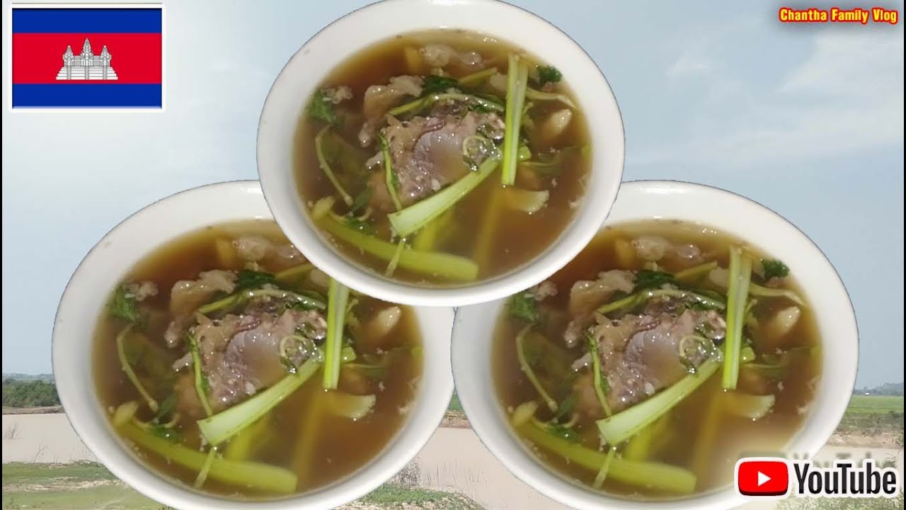 Eating & Beef Soup & Khmer Food - Chantha Family Vlog - VLOG 179 - YouTube