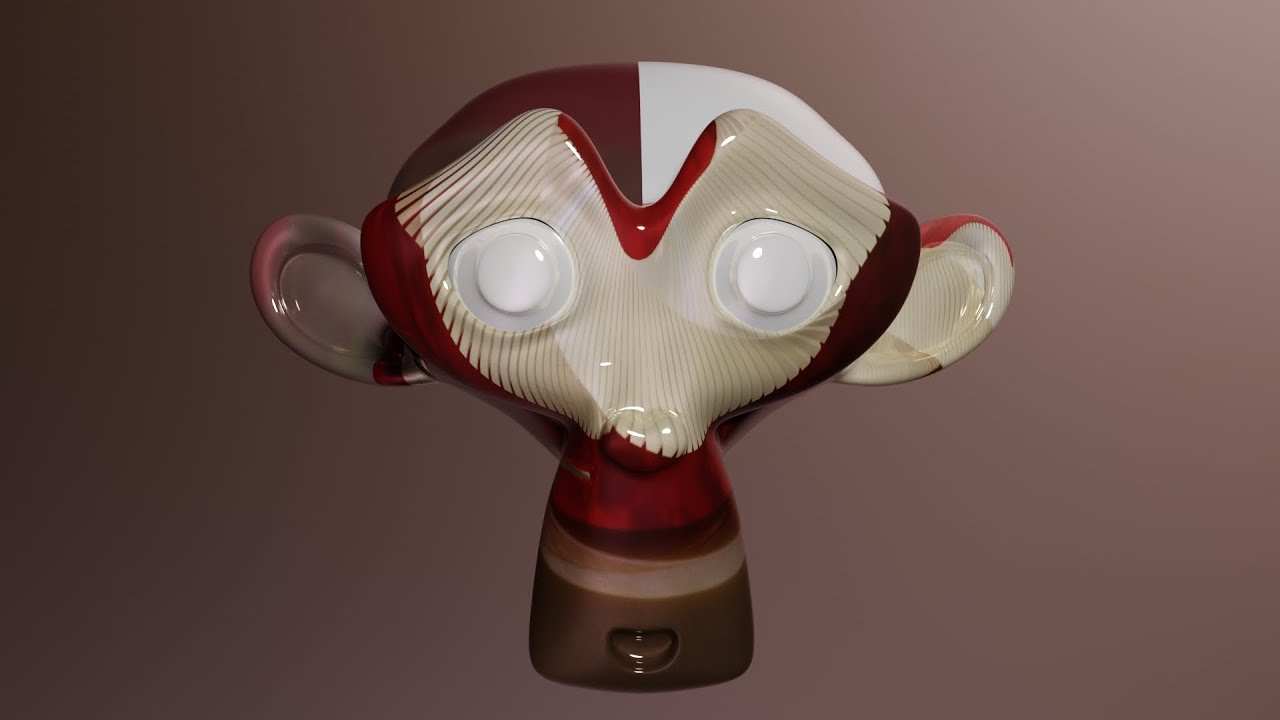 AMAZING REALISTIC MONKEY TRANSFORMATION ANIMATION 3D BLENDER 2.8 with ...