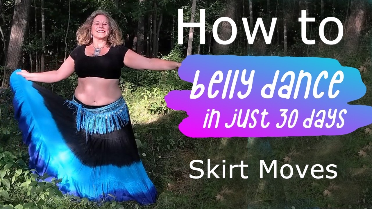 How to Belly dance - Skirt Tutorial - YouTube