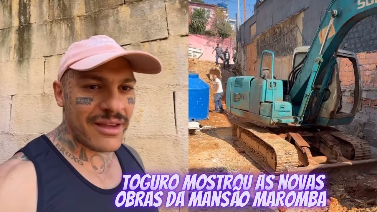 TOGURO MOSTROU AS NOVAS OBRAS DA MANSÃO MAROMBA | MUITA RESENHA - YouTube
