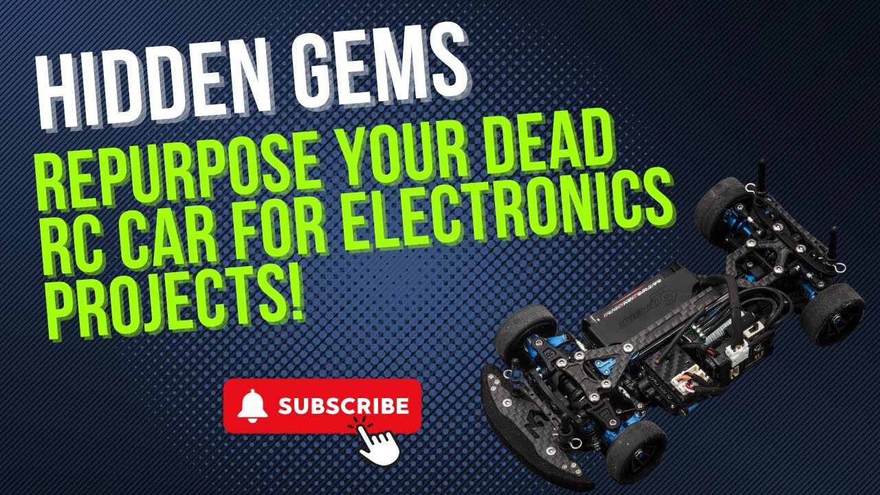 Hidden Gems: Repurpose Your Dead RC Car for Electronics Projects! - YouTube
