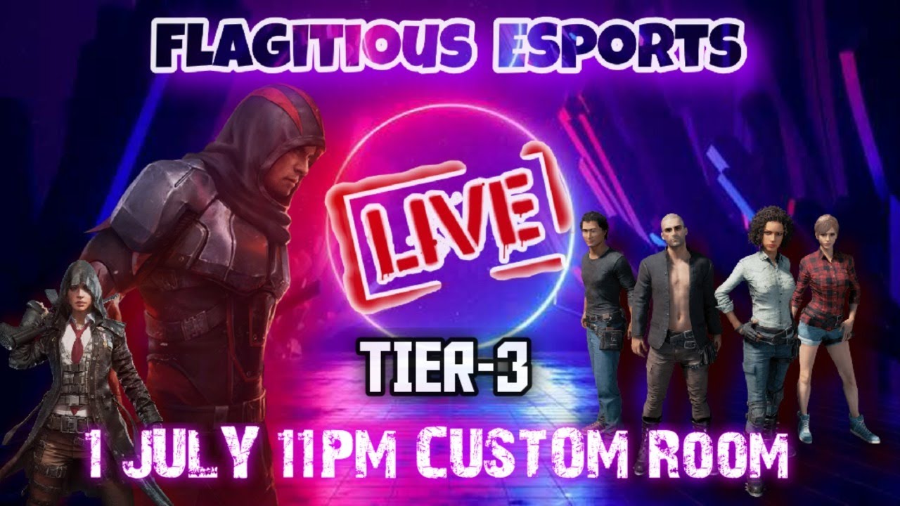 T3 Live Custom Room | 01July 11pm | GiveAway Coming SOON...! - YouTube