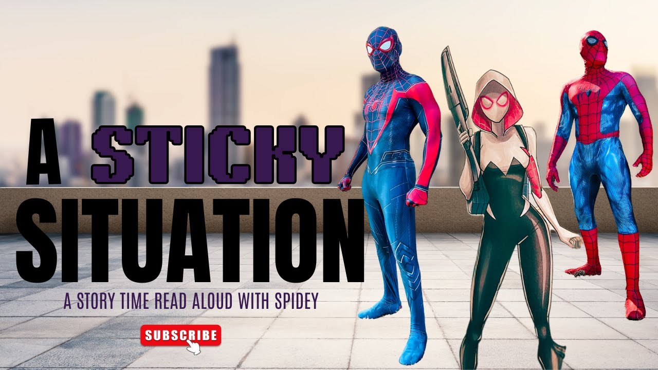 Spider-Man Story | A Sticky Situation | Story Time Read Aloud for Kids ...