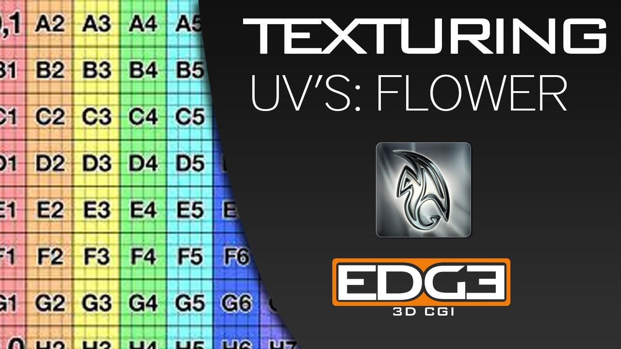 Maya for Beginners Tutorial: UV Unwrapping to texture a Flower Part 1 ...