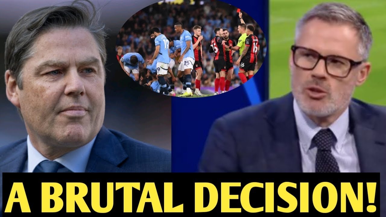 🔴PL release Man City VAR statement after two red cards vs AFC ...