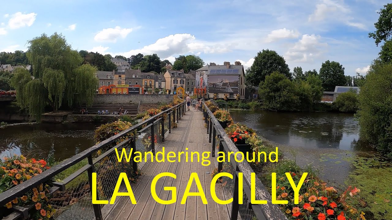 Wandering around La Gacilly Brittany France. A 5-minute video giving a ...