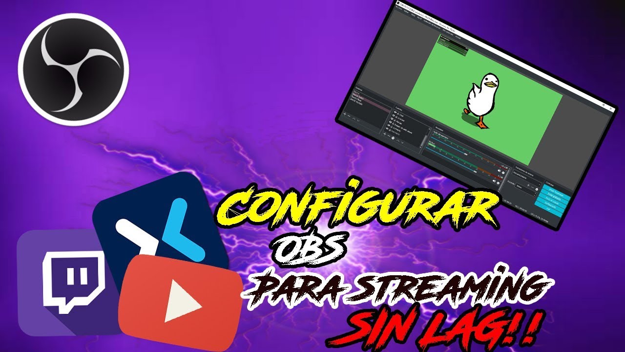 COMO CONFIGURAR OBS STUDIO PARA DIRECTOS SIN LAG 2019/2020 - YouTube