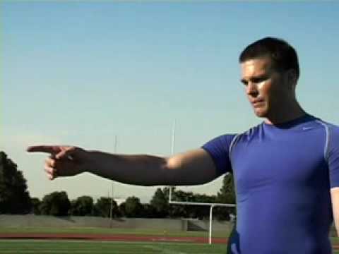Tom Brady 4 Cone Z Drill - YouTube