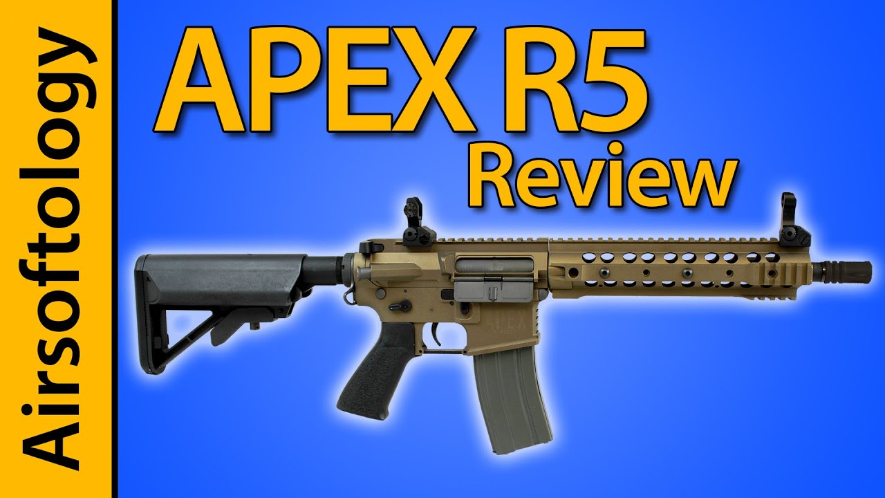 Apex R5 M4 Review - The New Kid on the Block | Airsoftology - YouTube