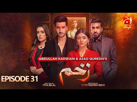 Zakham Episode 31 | Aagha Ali - Sehar Khan - Azfar Rehman - Sidra Niazi | @GeoKahani