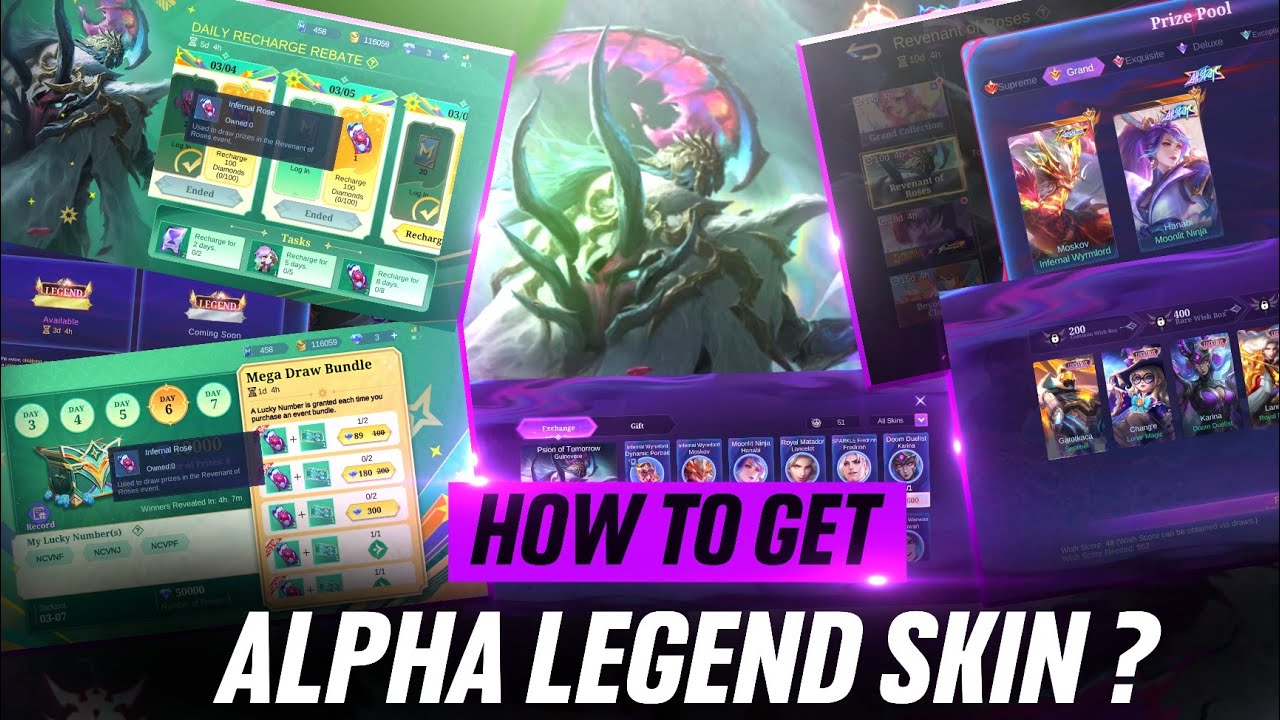 NEW MLBB EVENT: Get Alpha Legend Skin Using Promo Diamonds! - YouTube