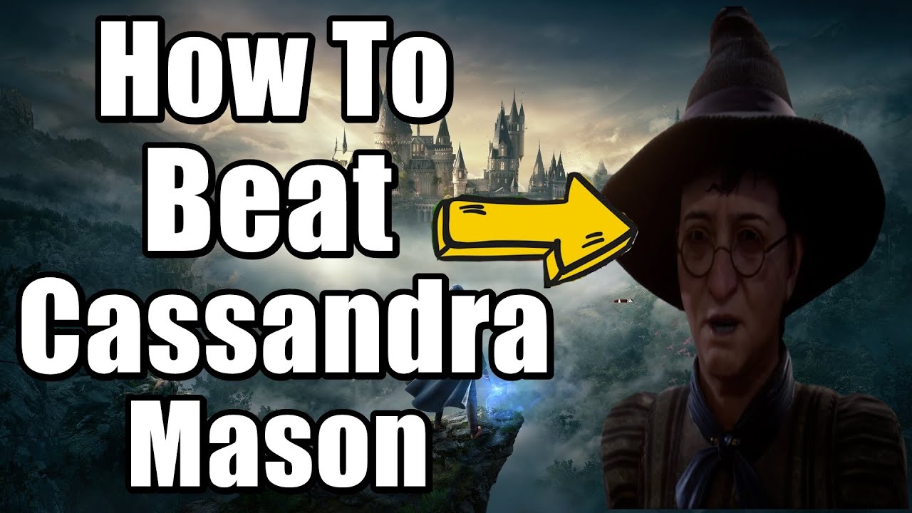 How To Beat Cassandra Mason Hogwarts Legacy Boss Fight - YouTube