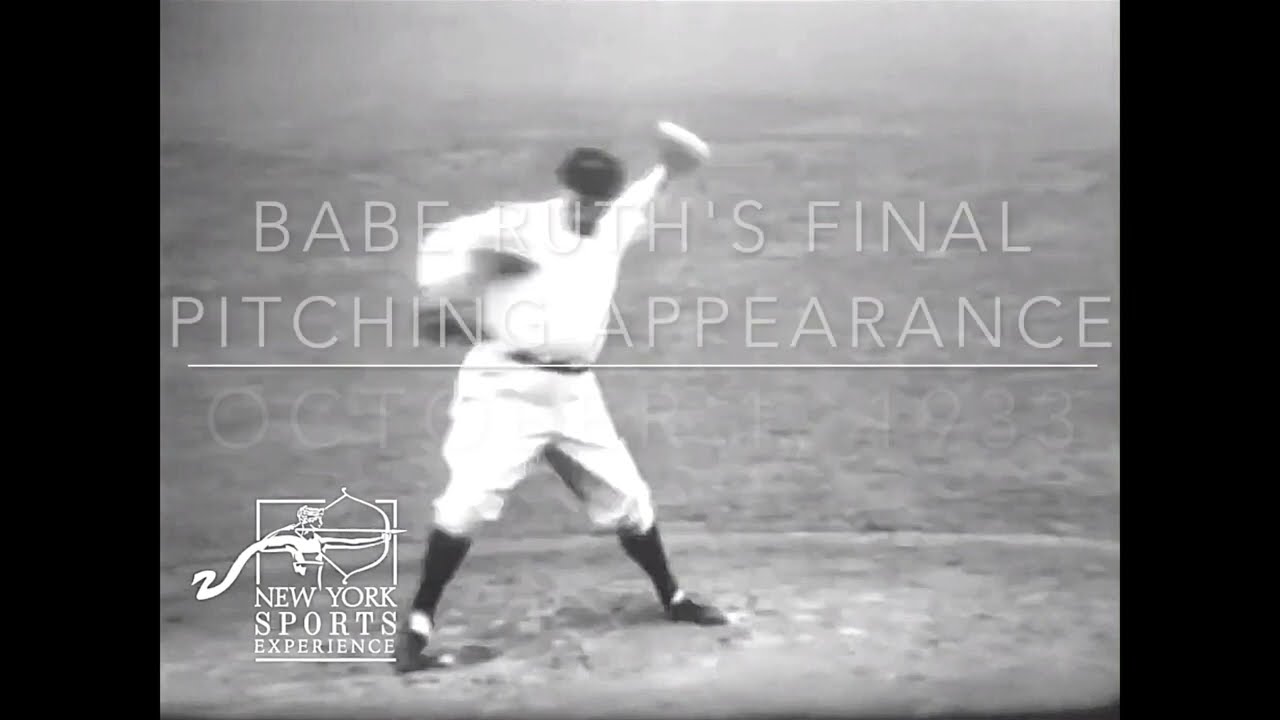 Babe Ruth Pitching