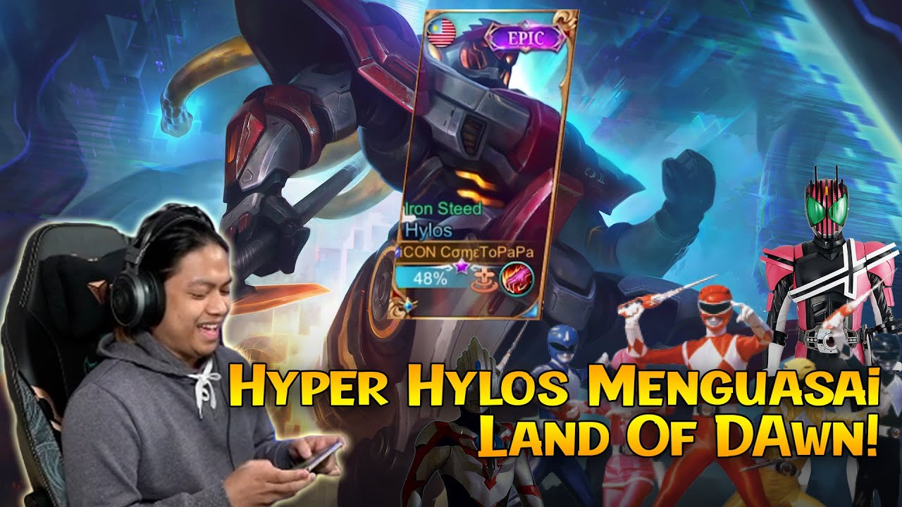MARI CUBA META HYPER TANK! COUNTER ASSASIN? MLBB HYLOS NEW SKIN "IRON ...