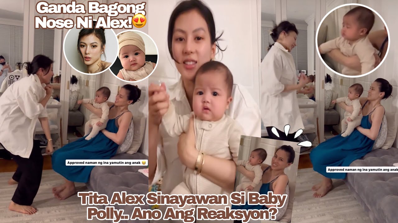 BAGONG RETOKE NI ALEX GONZAGA ANG GANDA 😍 NAINIS SI BABY POLLY SA KANYANG SAYAW TAWA SI MAMA ...
