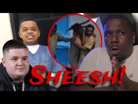 Black Gatti Reacts To SpotEmGottem Smashed in Prison by Bloods over Snitching