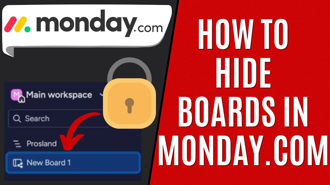 How to Hide Boards on Monday.com [Quick Guide] - YouTube