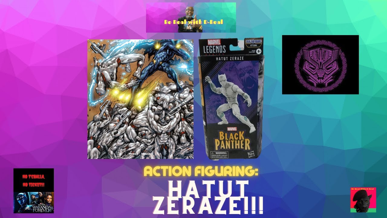 Be Real with D-Real: Action Figuring: Hatut Zeraze!! - YouTube