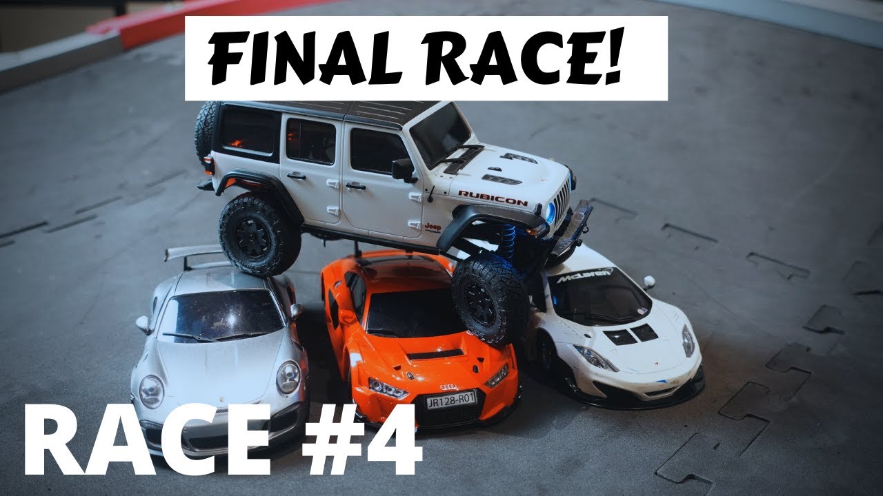 Mini-Z RC Racing Against Family - FINAL RACE 4! - YouTube