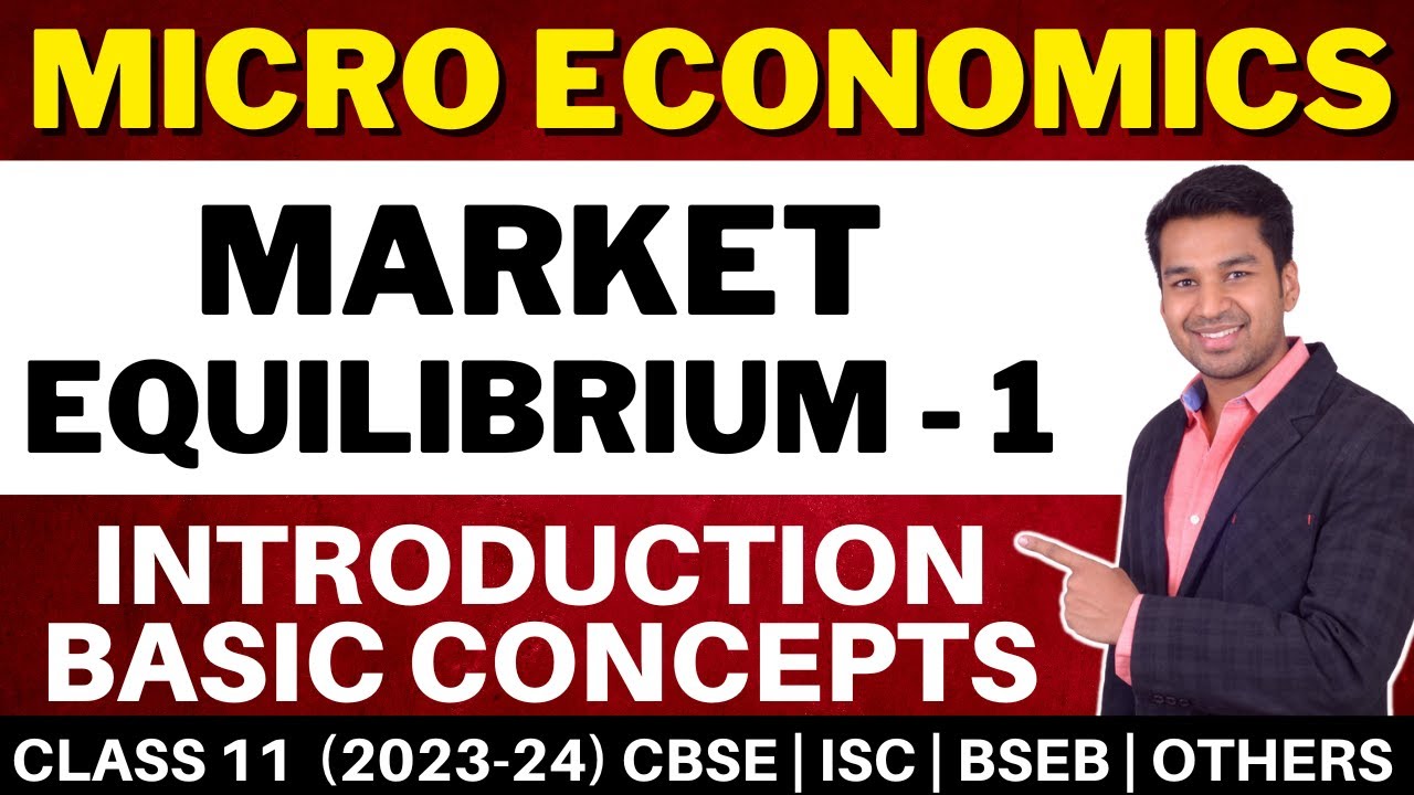 Introduction | Market Equilibrium - 1 | Class 11 | Micro Economics | CA ...