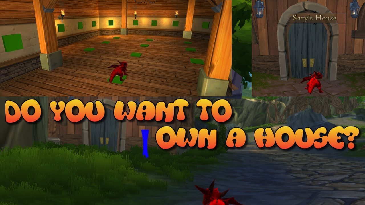 AQ3D Do You Want To Own A HOUSE?! AdventureQuest 3D - YouTube