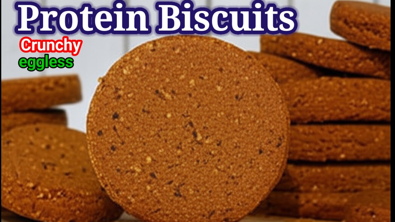 Crunchy Jowar Protein Biscuits | High-Protein, Eggless & Healthy Snack ...