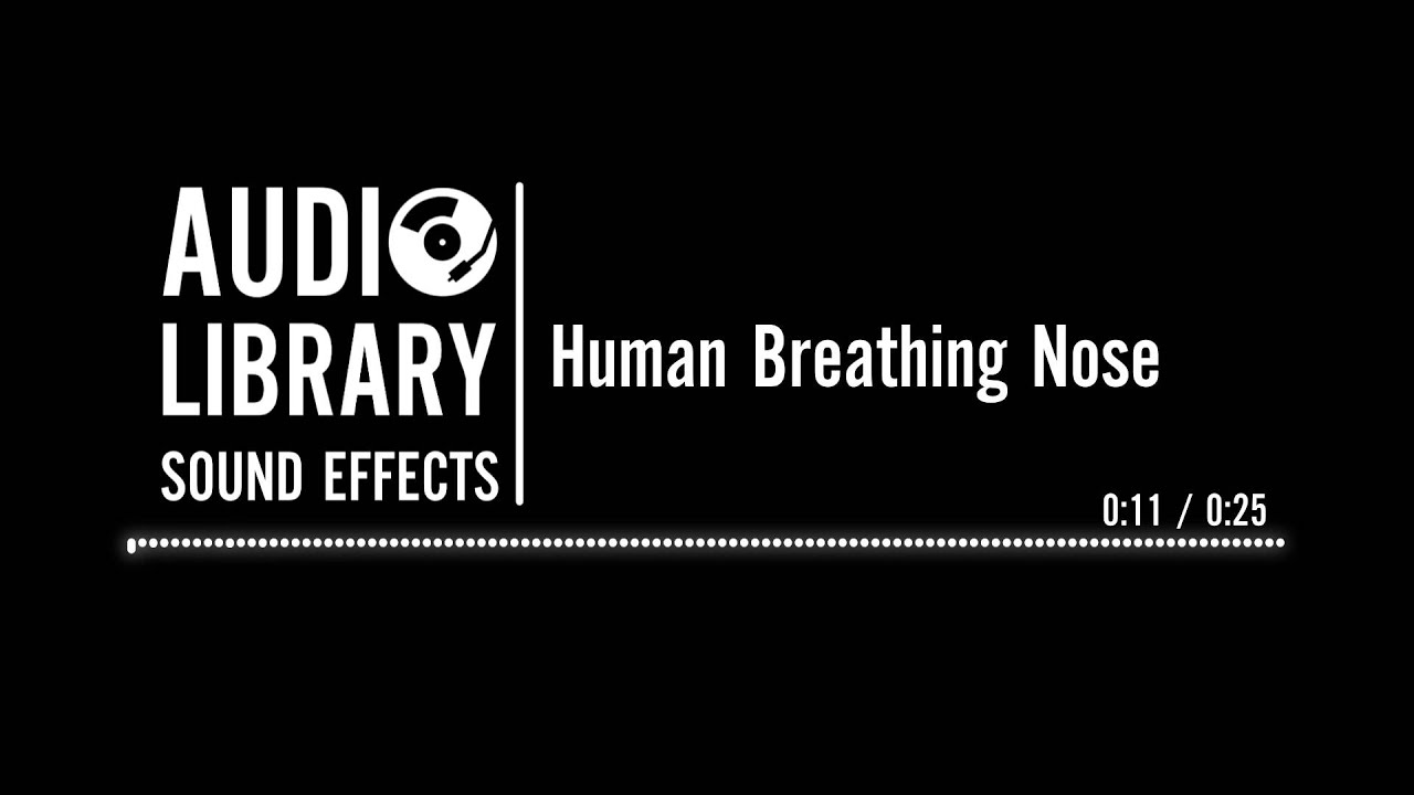 Human Breathing Nose - Sound Effect - YouTube