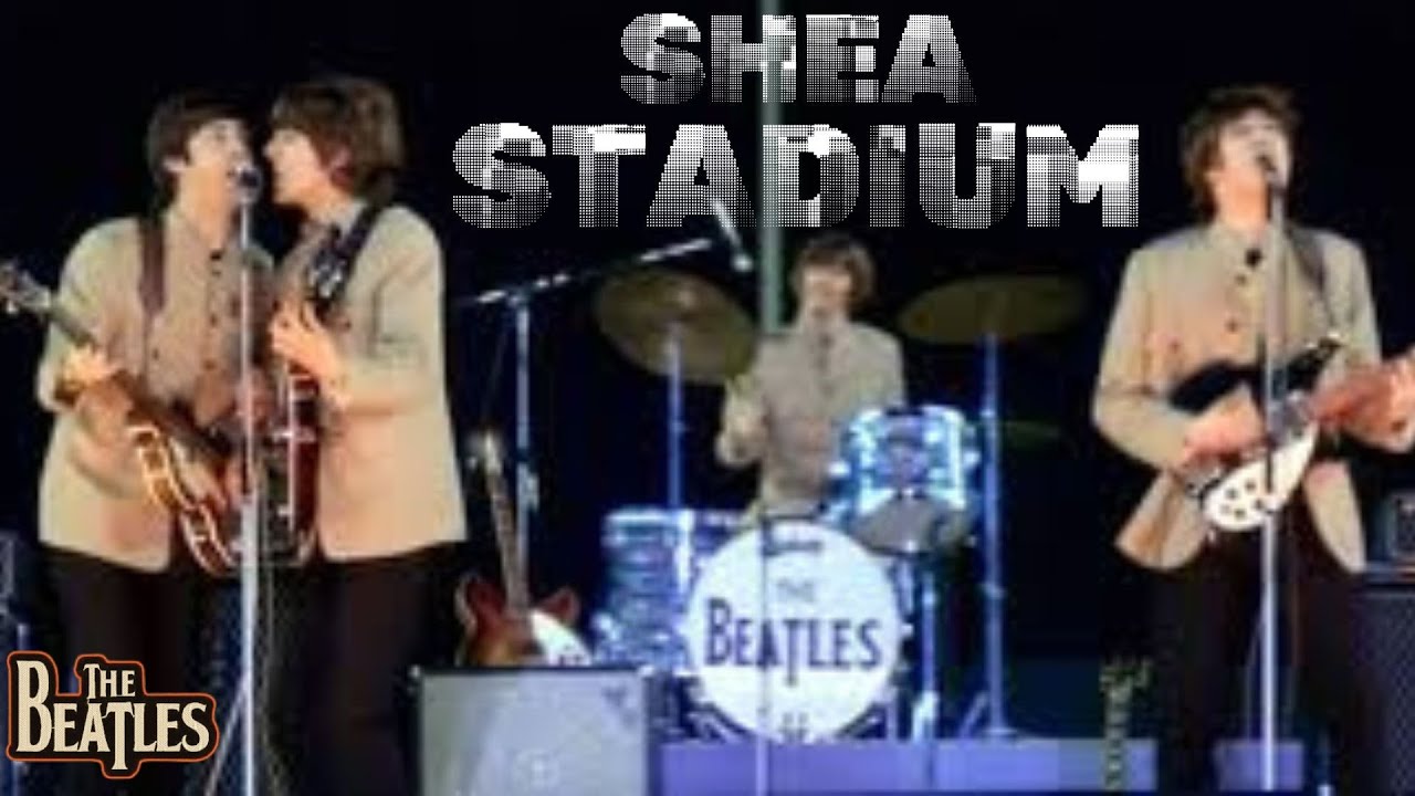 George Harrison Shea Stadium The Beatles: Unseen Photos Of US Tour